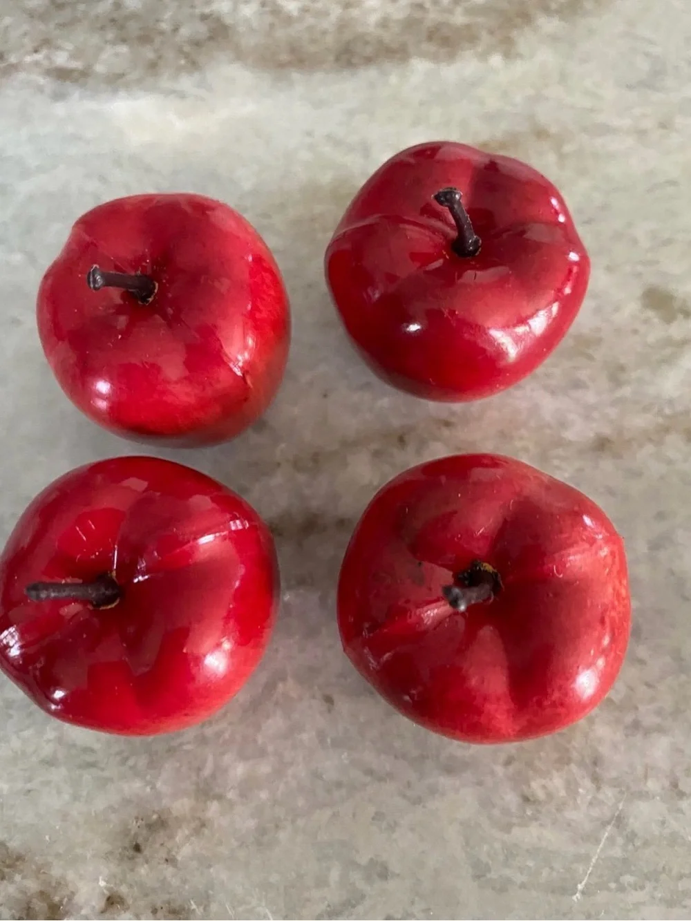 Accents | Set Of 4 Decorative Red Mini Apples | Poshmark